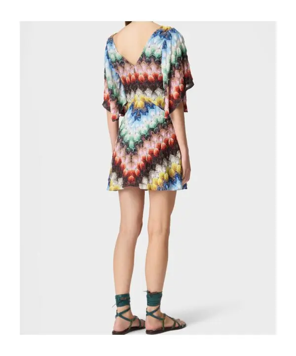 Missoni Raschel Mini Knitted Dress