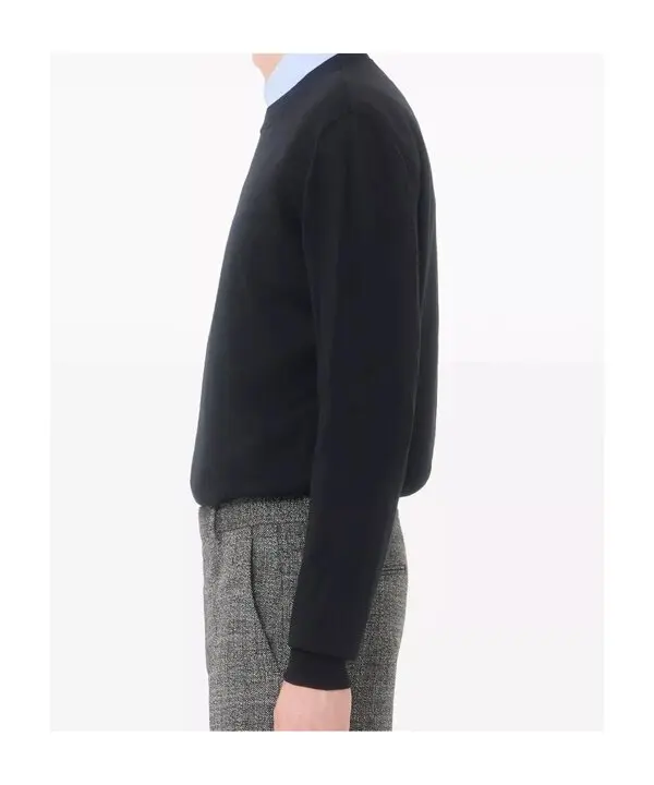 Valentino Garavani Vlogo Embroidery Crewneck Jumper - Black