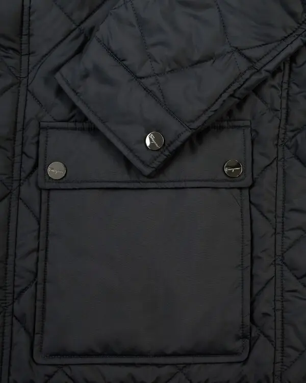 FERRAGAMO Quilted Cotton Jacket