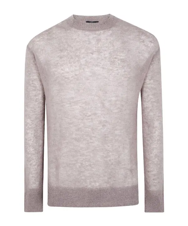 Emporio Armani Crew Neck Sweater - Pink