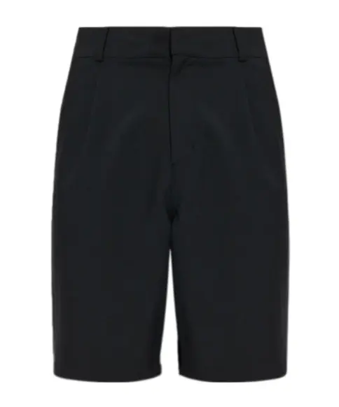 ENTIRE STUDIOS Pleated Slim-fit Shorts - Black
