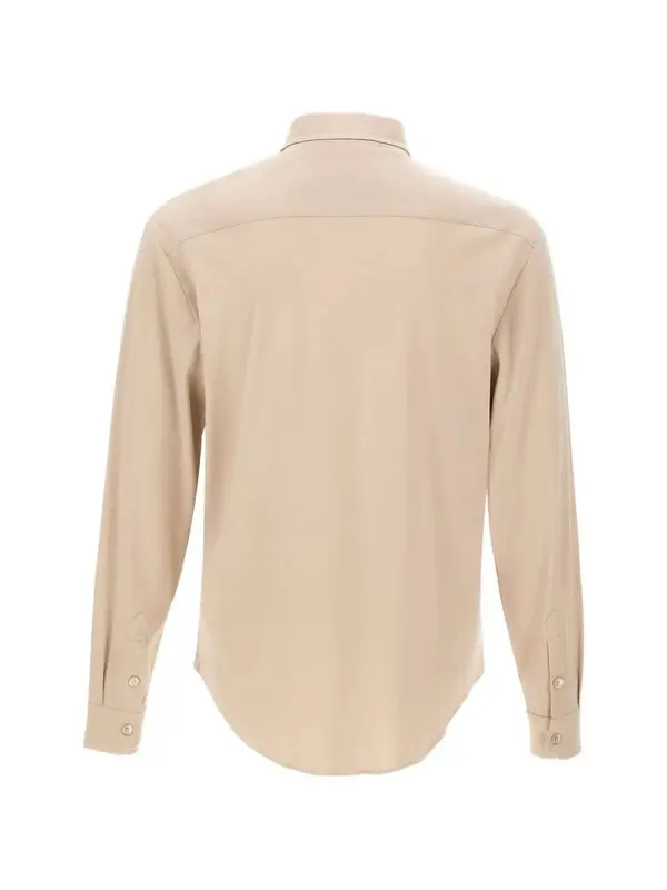 Eleventy Classic Long-sleeve Shirt - Nude