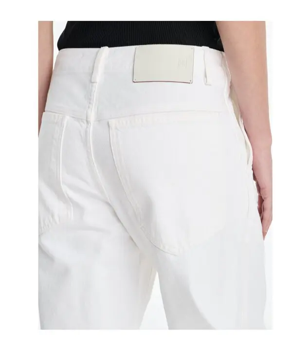 AGOLDE X Maria Mcmanus Wide Leg Jean - White