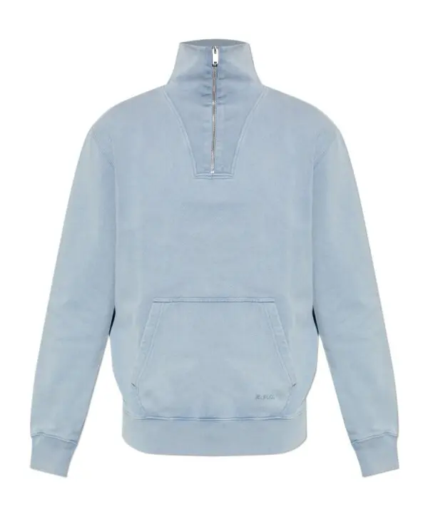 A.p.c. Half-zip Pocket Sweatshirt