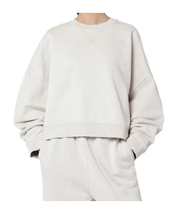 ENTIRE STUDIOS Oversized Crewneck Sweatshirt - White