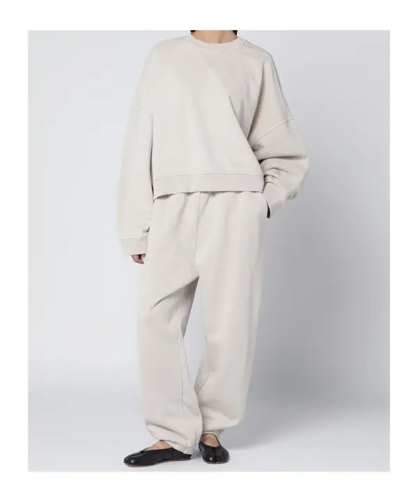 ENTIRE STUDIOS Oversized Crewneck Sweatshirt - White