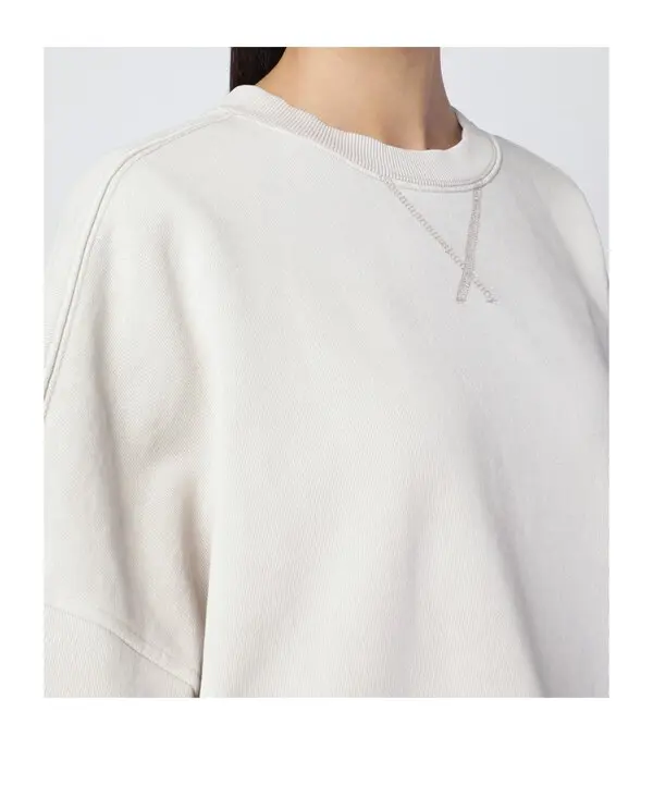 ENTIRE STUDIOS Oversized Crewneck Sweatshirt - White