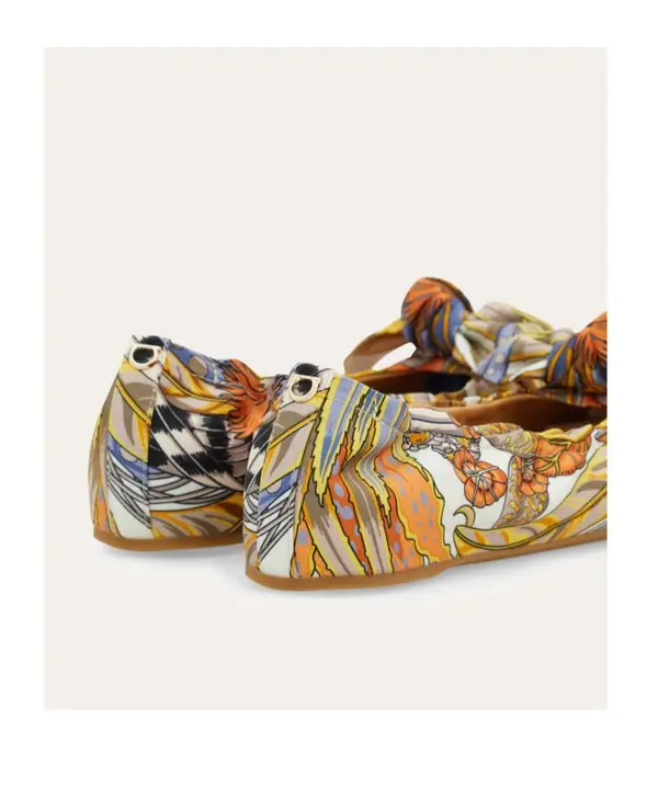 FERRAGAMO Embellished Ballet Flats - Multicolor