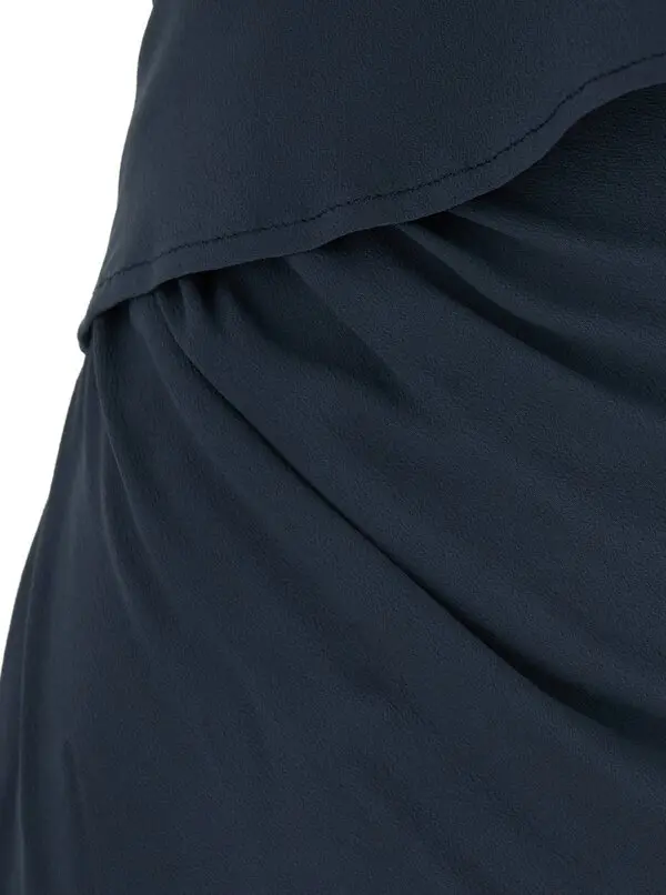 SEMICOUTURE One-shoulder Maxi Dress