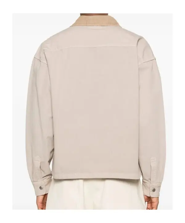 Carhartt Work In Progress Prescott Canvas Shirt Jacket - String Leather