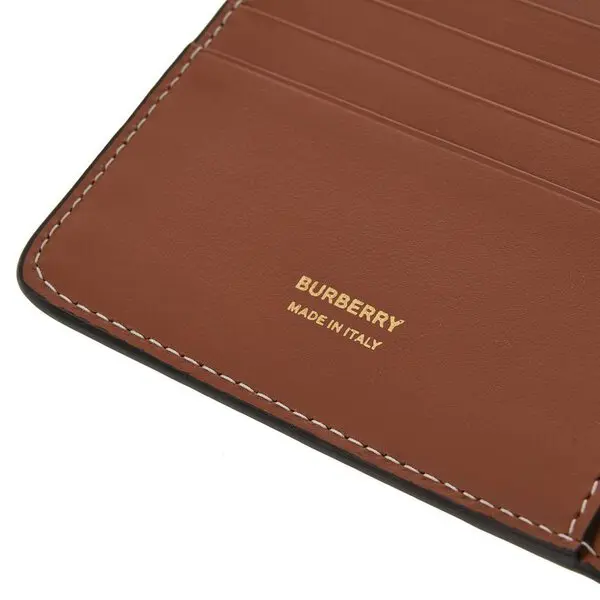 Burberry Check Passport Wallet