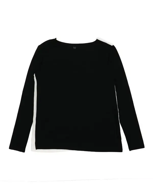 Max Mara Long Sleeve Round Neck T-shirt