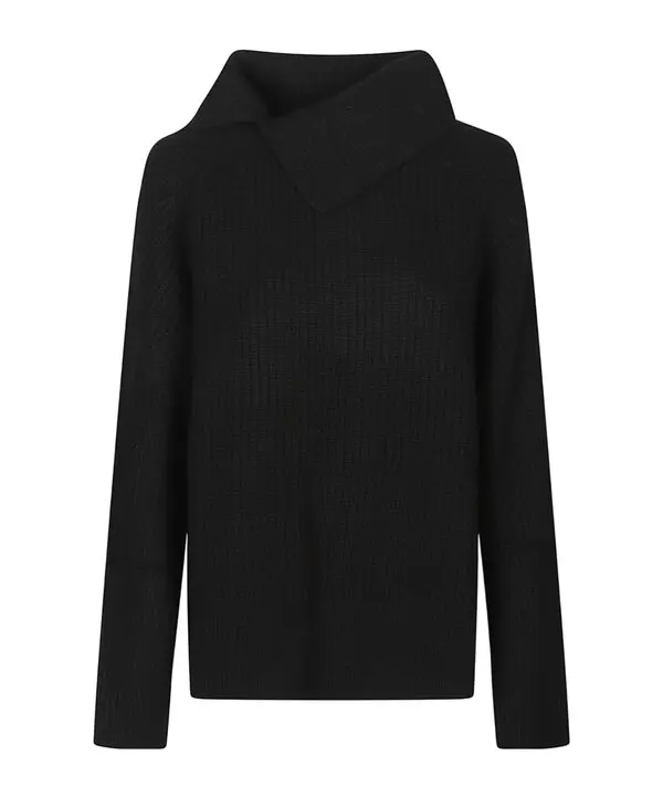Loulou De Saison Cecil Turtleneck Sweater - Black