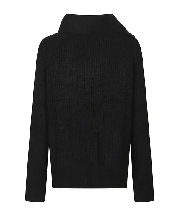 Loulou De Saison Cecil Turtleneck Sweater - Black