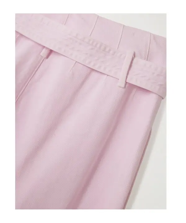AGOLDE High-waisted Wide-leg Organic Cotton Jeans With Hidden Button Detail