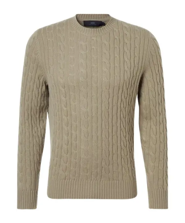 Arch4 Round-neck Knitted Sweater - Nude