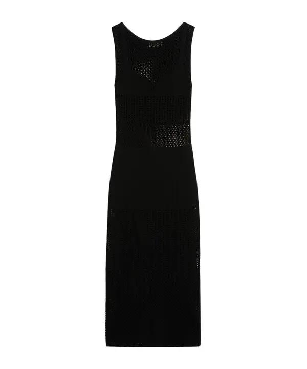 Sportmax Sleeveless Round Neck Knit Dress