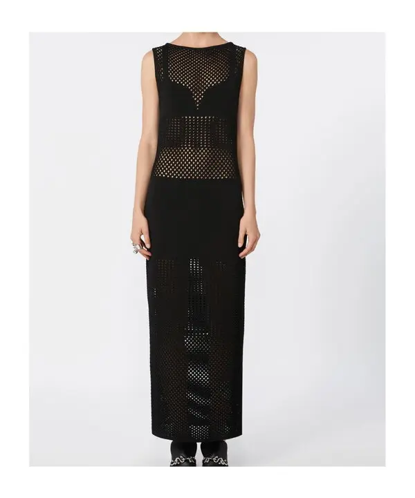 Sportmax Sleeveless Round Neck Knit Dress