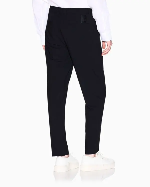 Armani Exchange Straight-leg Tailored Trousers