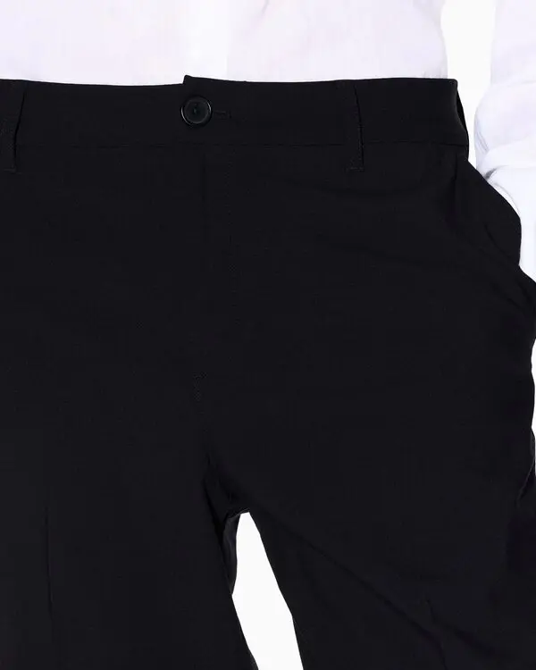 Armani Exchange Straight-leg Tailored Trousers