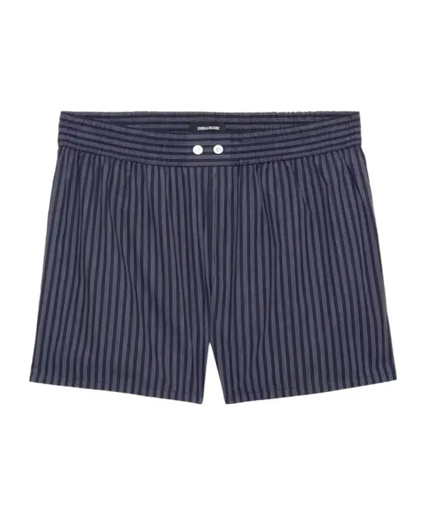 Zadig&Voltaire Striped Elastic Waist Shorts