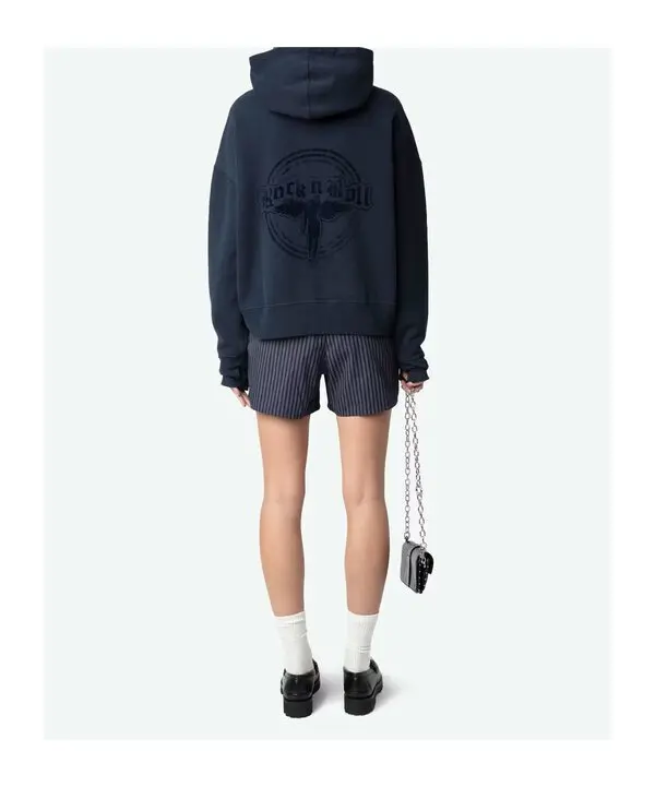 Zadig&Voltaire Striped Elastic Waist Shorts