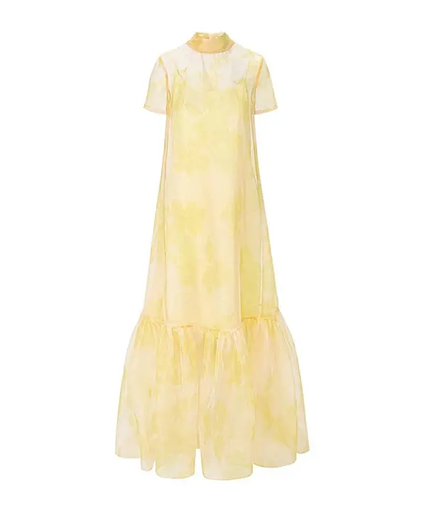 Staud Calluna Maxi Dress - Nude