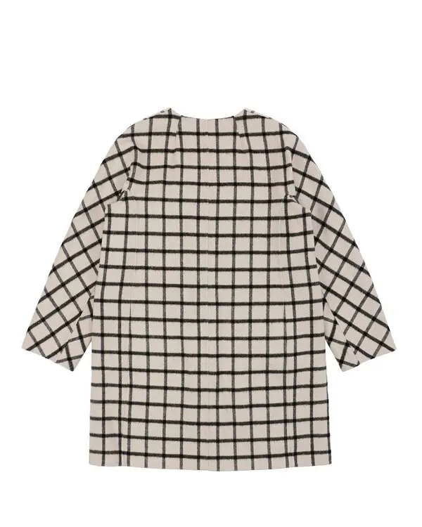 Max Mara Plaid Reversible Coat