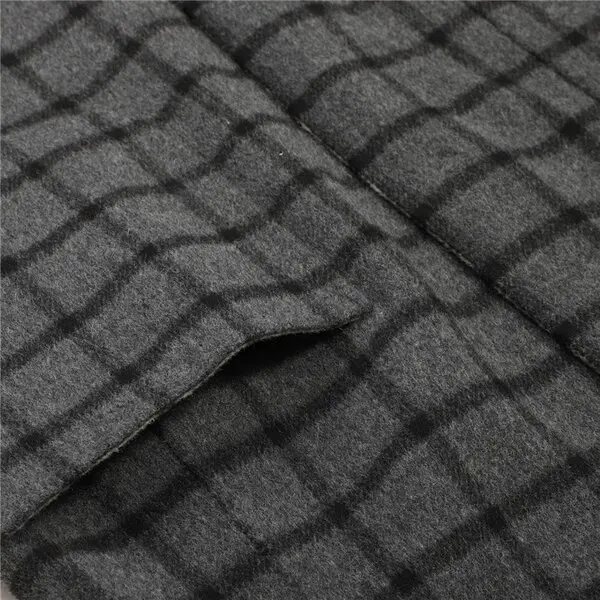 Max Mara Plaid Reversible Coat