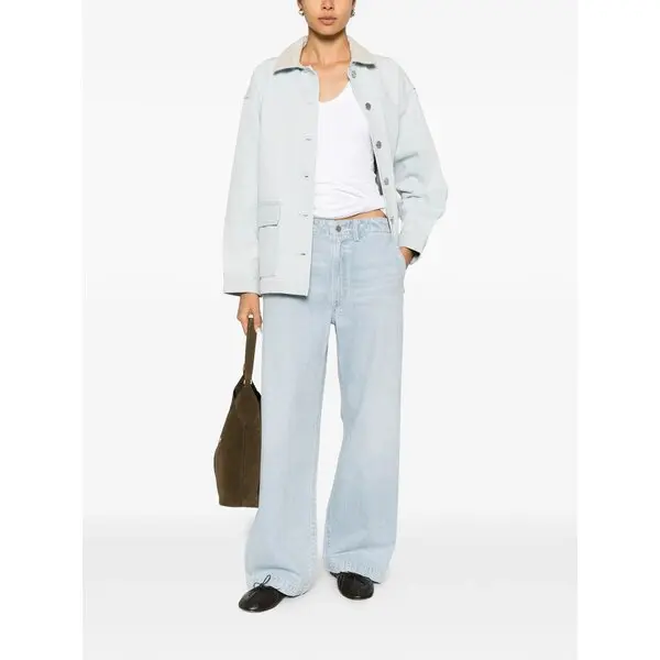 AGOLDE Mid-rise Wide-leg Jeans - No