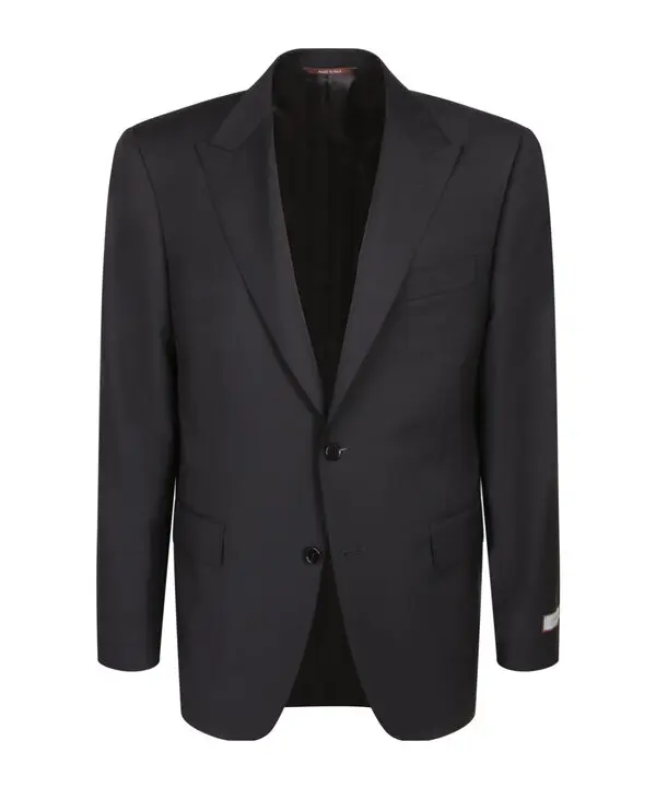 Canali Two-button Tailored Suit - Black