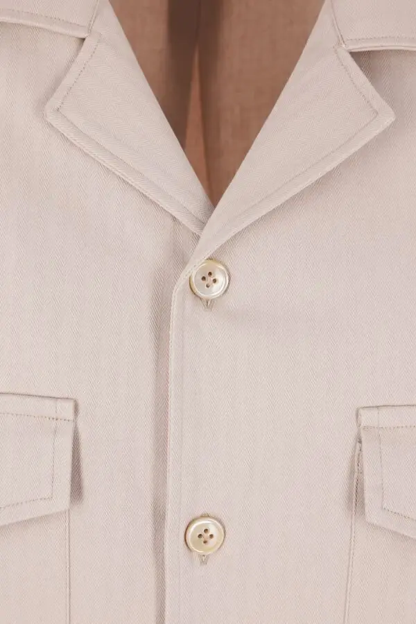 Eleventy Short-sleeved Button-up Shirt