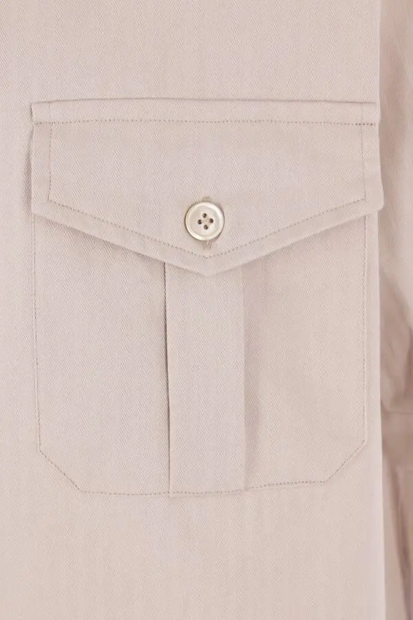 Eleventy Short-sleeved Button-up Shirt