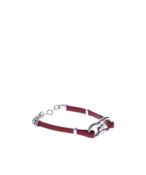 FERRAGAMO Logo Detail Bracelet - Red