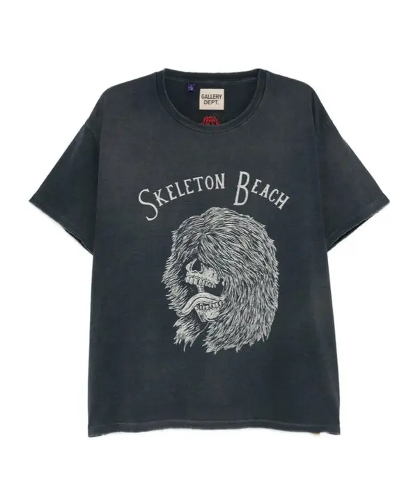 GALLERY DEPT. Skeleton Beach Graphic T-shirt - Grey