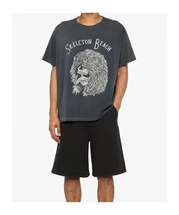 GALLERY DEPT. Skeleton Beach Graphic T-shirt - Grey
