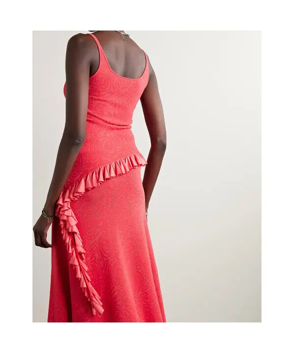 Ulla Johnson Asymmetrical Ruffled Vest