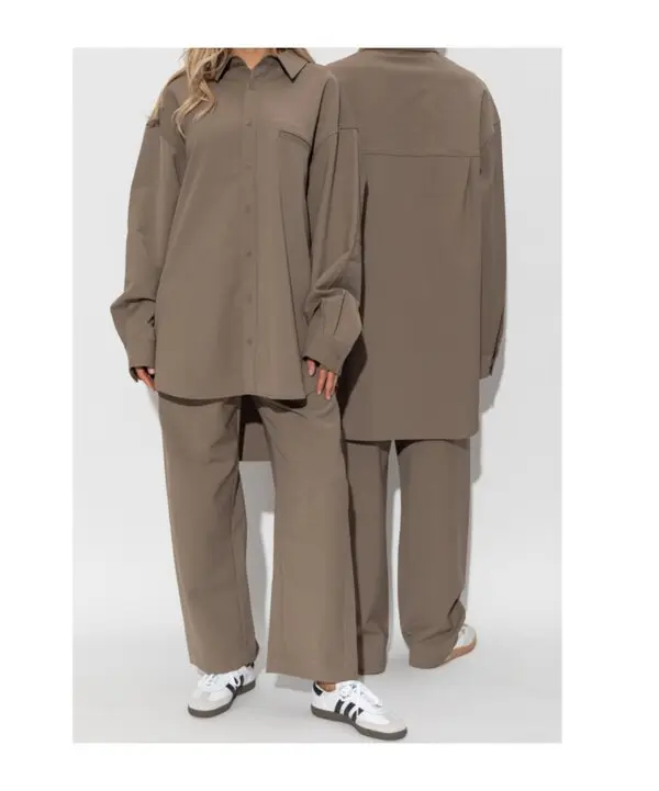 ENTIRE STUDIOS Chest-pocket Shirt - Brown