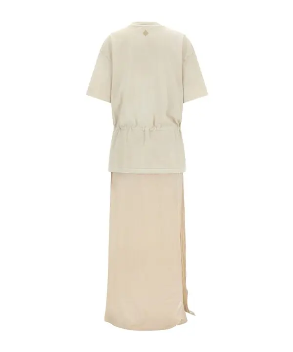 HAIKURE Joopy Drawstring Maxi Dress - Beige