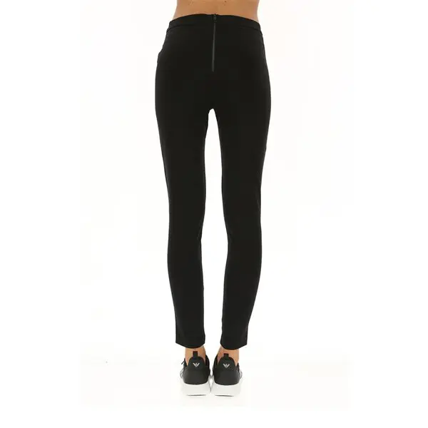Burberry Slim Fit Casual Pants With Logo Detail