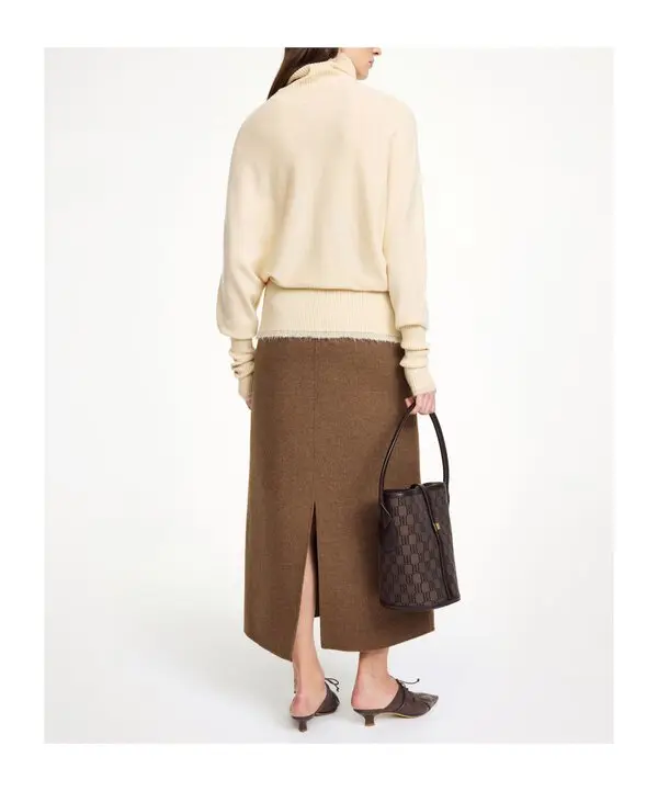 BY MALENE BIRGER High Collar Wool Sweater