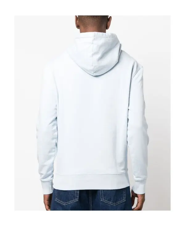 Maison Kitsuné Fox Embroidered Hoodie - White
