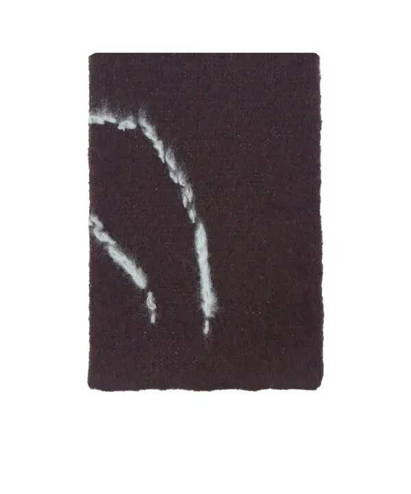 Dries Van Noten Pattern Scarf - Black