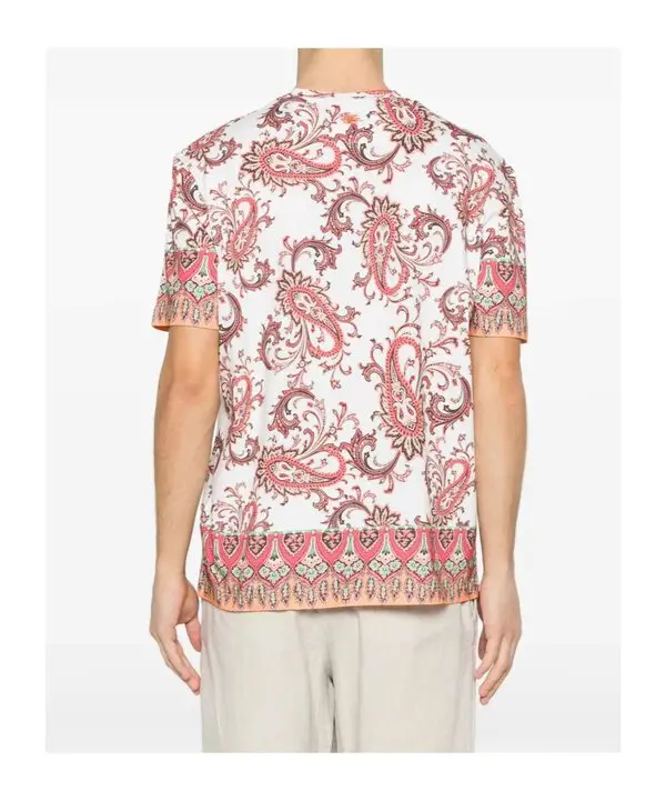 Etro Pattern-printed Crewneck T-shirt