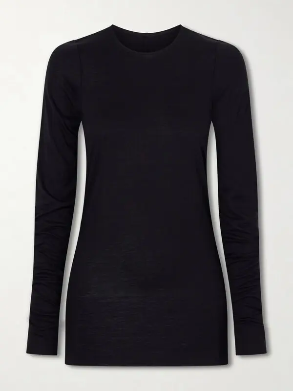 Rick Owens Jersey T-shirt - Black