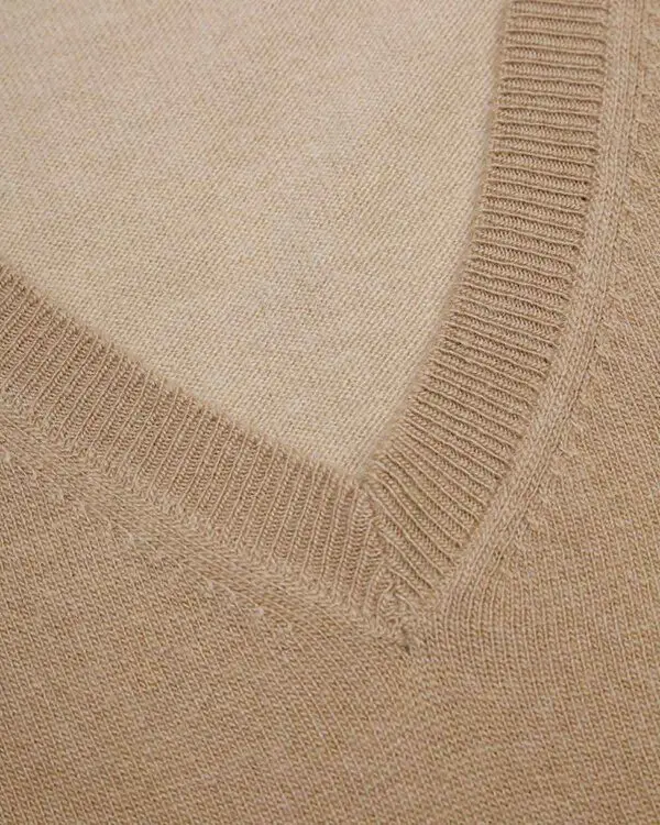 Max Mara V-neck Long-sleeved Pullover