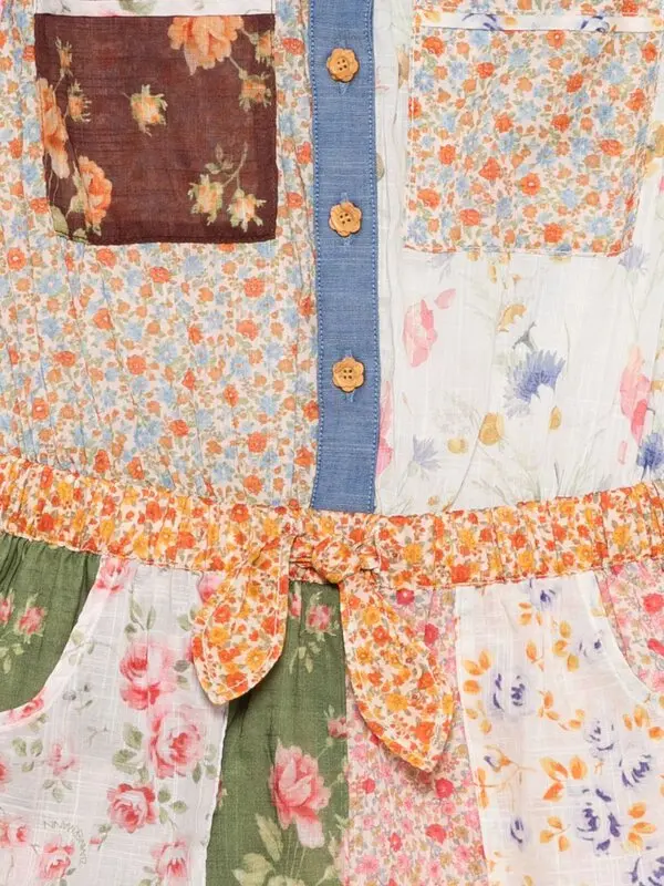 Zimmermann Patchwork Floral Jumpsuit