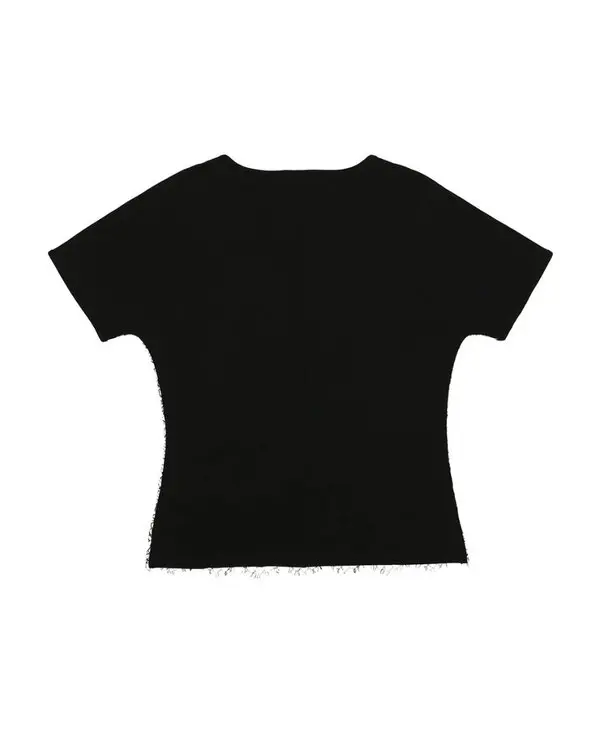 Max Mara Printed Round Neck Short Sleeve T-shirt