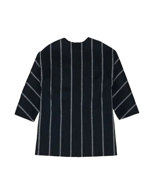 Max Mara Striped Long Sleeve Blouse