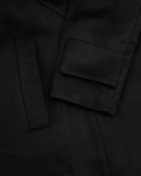 Max Mara Single-breasted Coat - Black